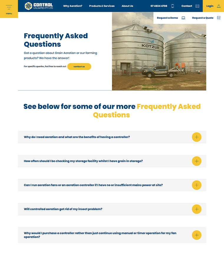 Control Unlimited | Website Design & Development | CoBright