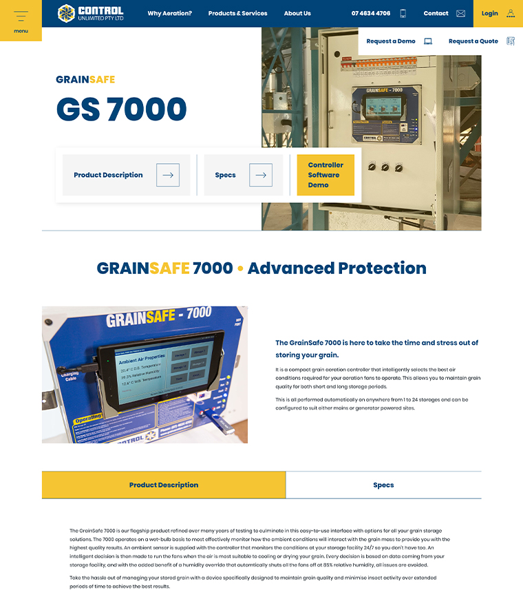 Control Unlimited | Website Design & Development | CoBright