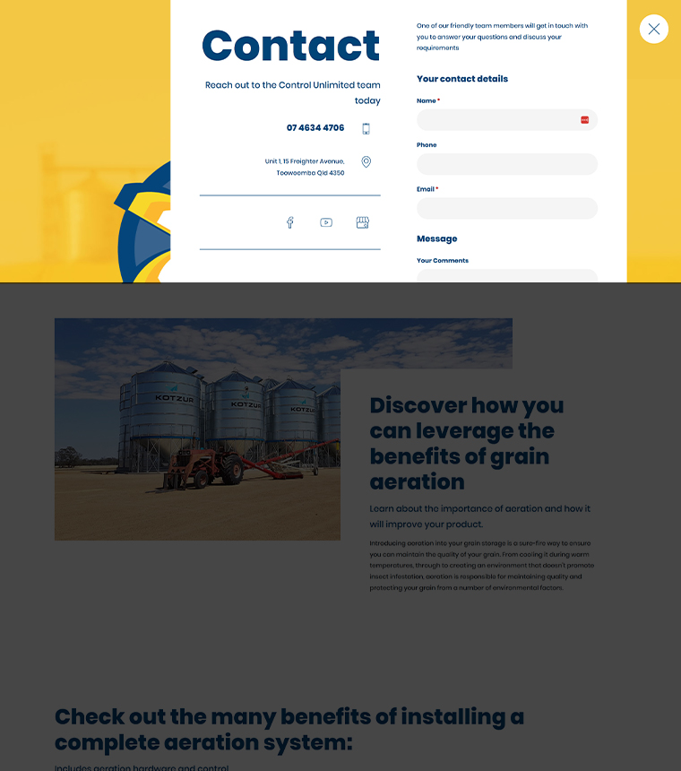 Control Unlimited | Website Design & Development | CoBright